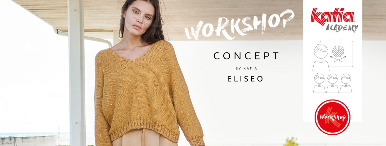Katia Workshops! Learn 4 different knit projects in your local stores