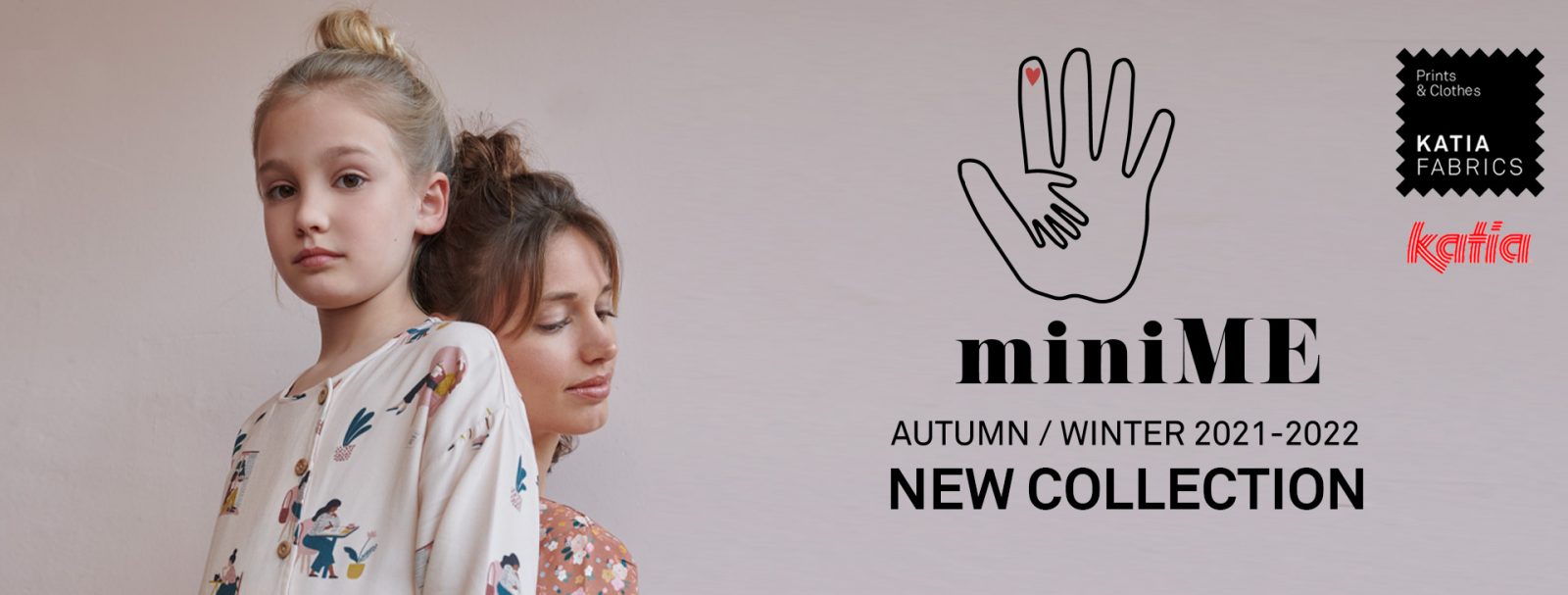 New Katia Fabrics collection: miniME Autumn / Winter 2021-2022