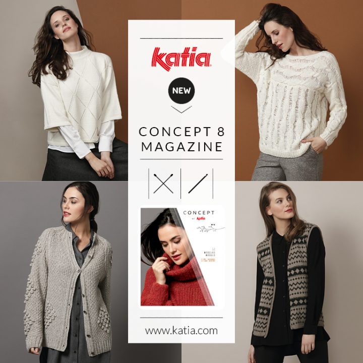 Novedades Katia Otoño Invierno 2019-2020: nueva revista e hilos Concept
