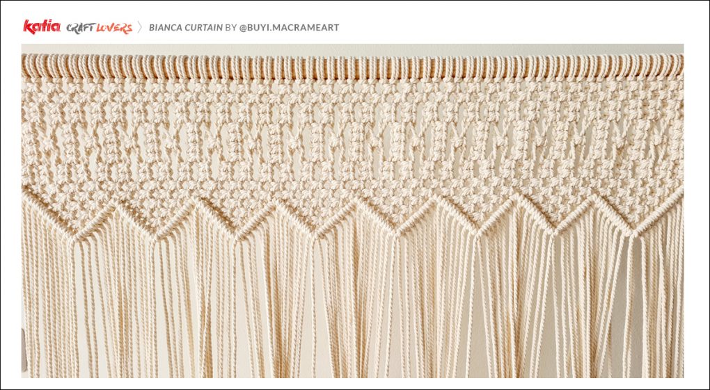Cómo hacer una cortina de macramé: Tutorial de Buyi Macrame Art