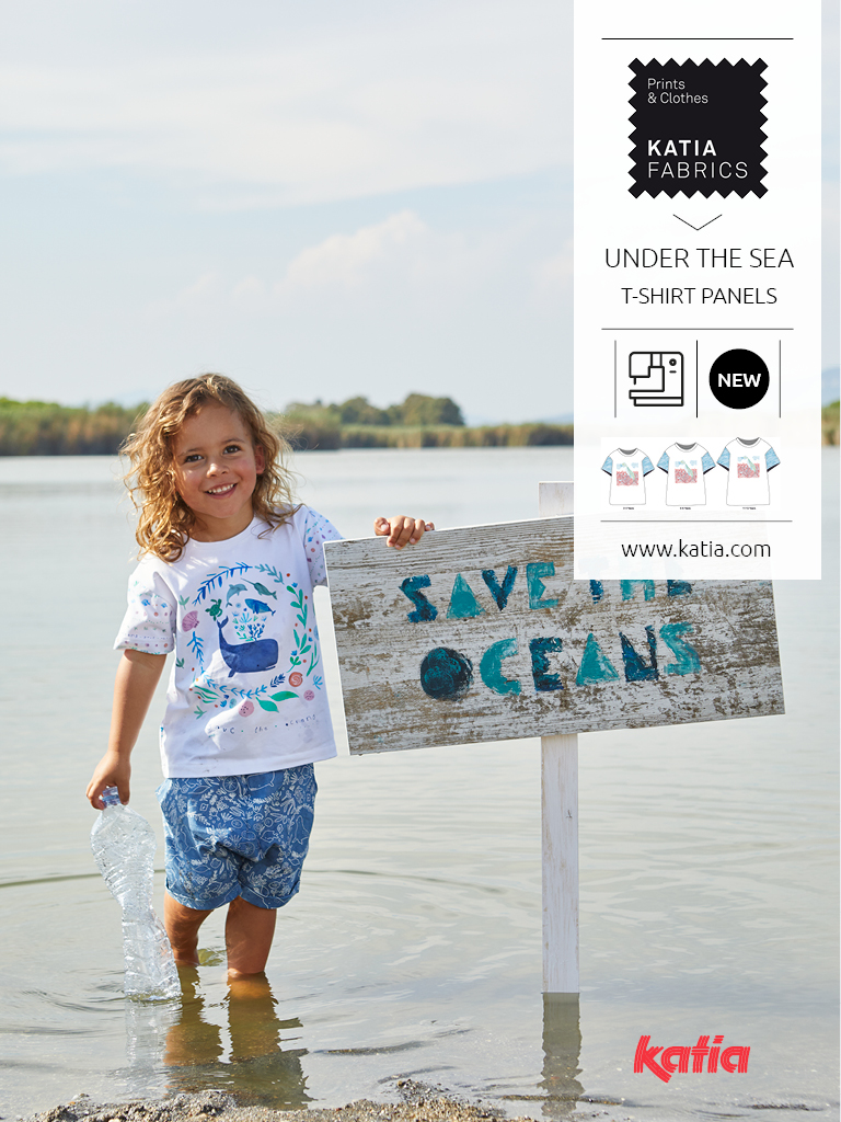T-shirt panel 👕 Sew with our free sewing pattern for kids