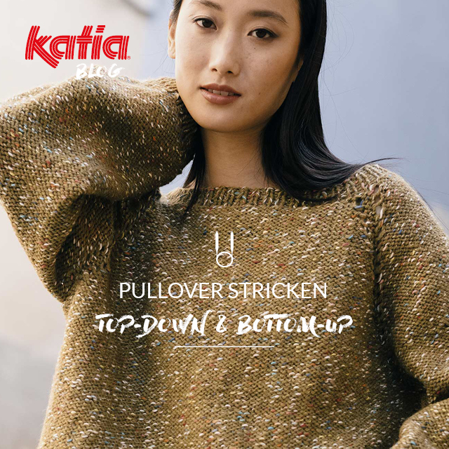 Tejer jerséis con agujas circulares ℹ️ Guía con patrones, consejos y vídeos