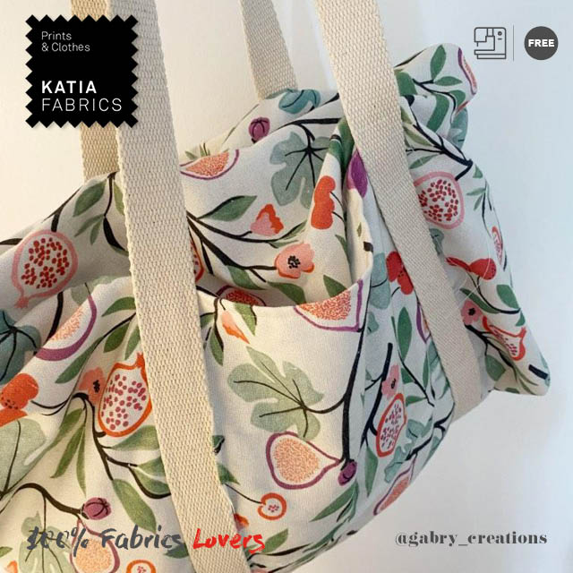 How to sew a travel bag Tutorial with free pattern