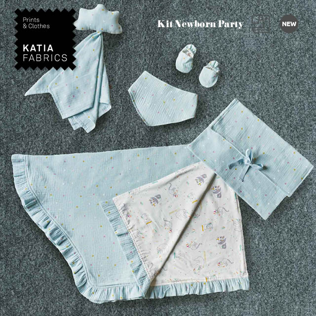 Sew 5 newborn accessories with this DIY sewing kit