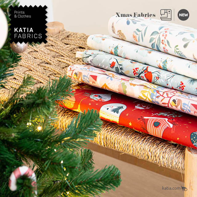 4 Ideas de decoración DIY con telas de Navidad?