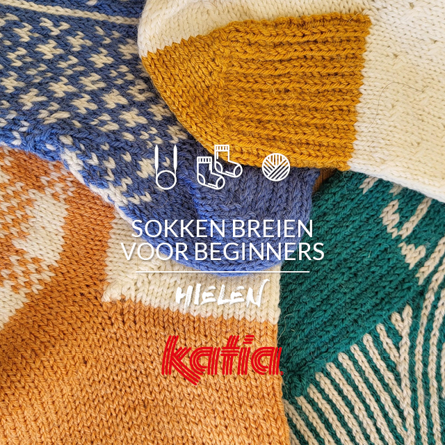 Sokhiel breien 🧦 6 methoden en video tutorials