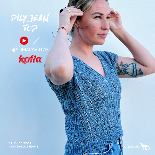 Pily Jean Crochet Top by Alimaravillas 💙 Pattern with Video