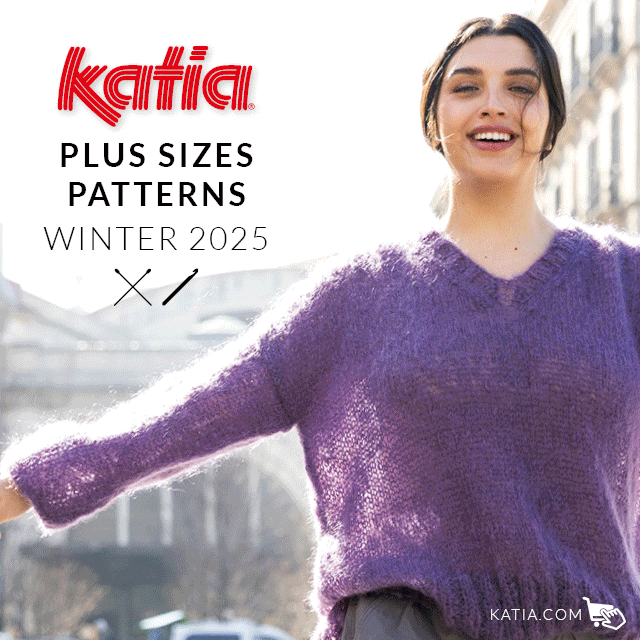Katia Plus Patronen Haak en brei kleding in maten XL/2XL/3XL