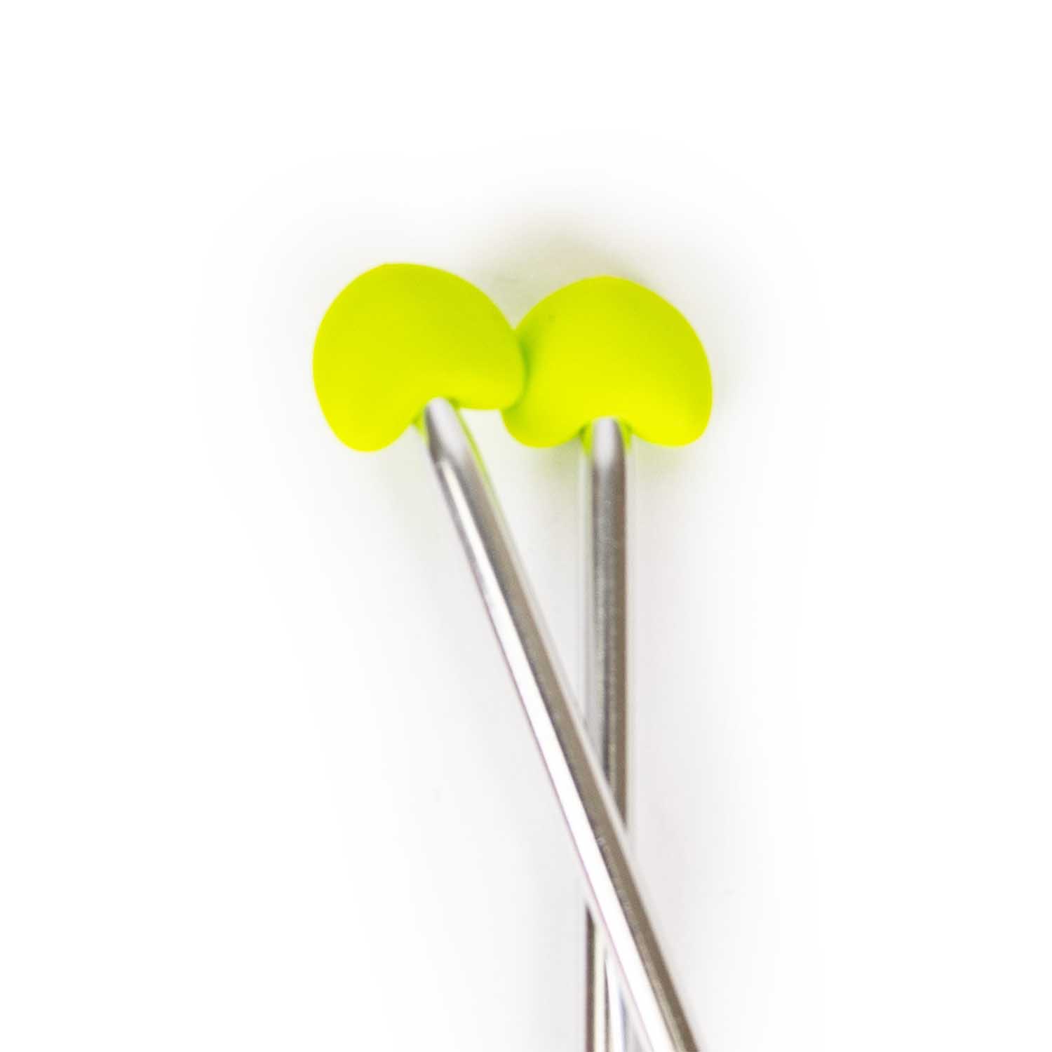 Heart-shaped knitting needle stoppers - Accessories | Katia.com
