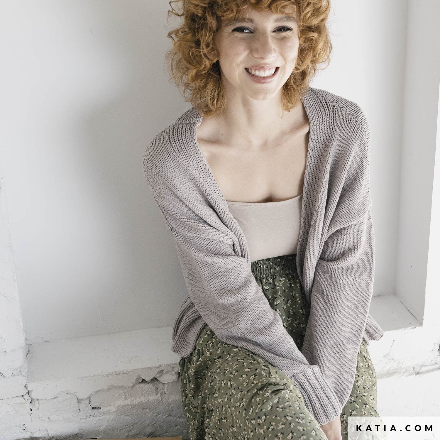 Katia-Kit Damen-Strickjacke Calista - kit | Katia.com