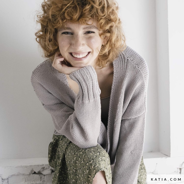 Katia-Kit Damen-Strickjacke Calista - kit | Katia.com
