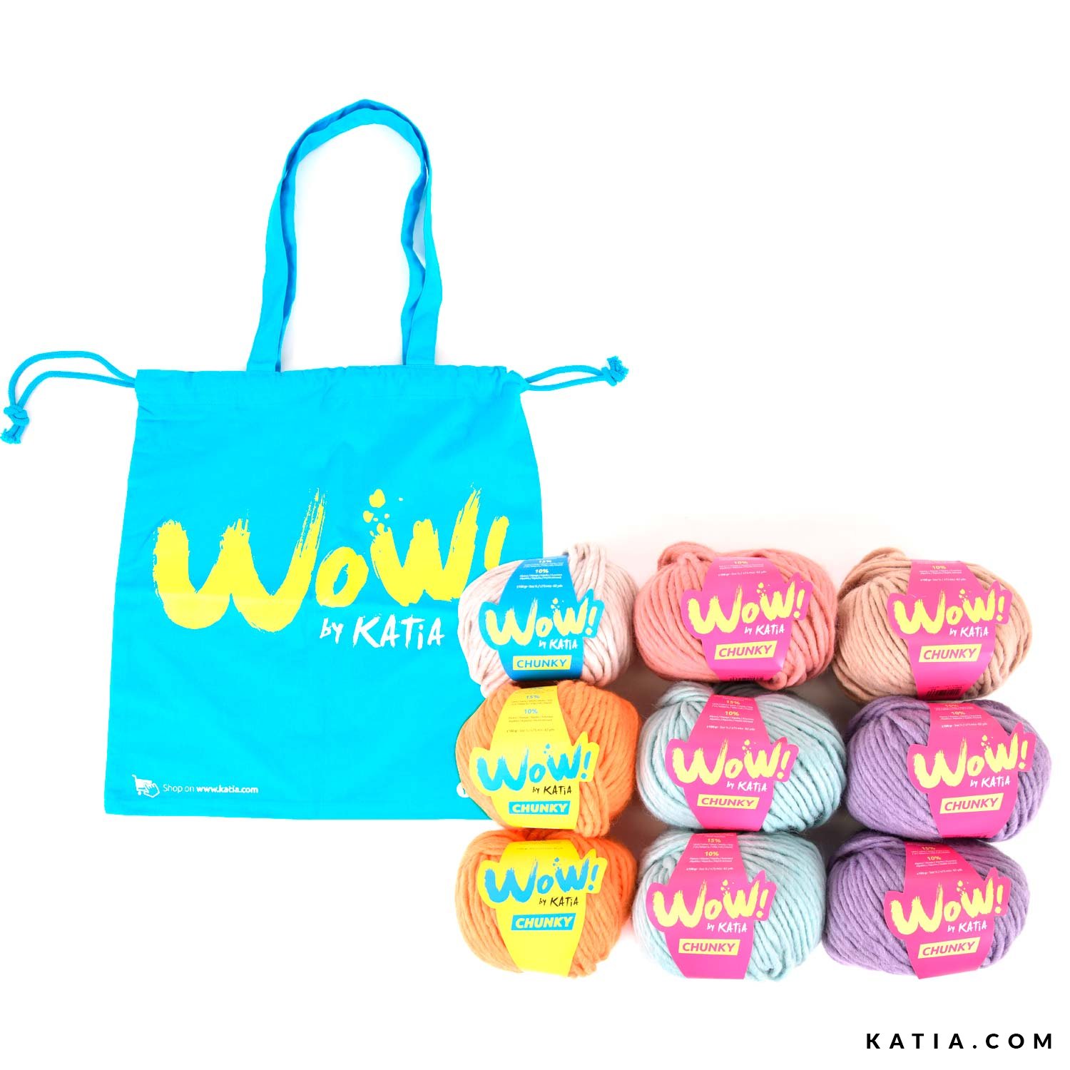 Wow! Kit Gen Granny crochet maxi scarf - kit | Katia.com
