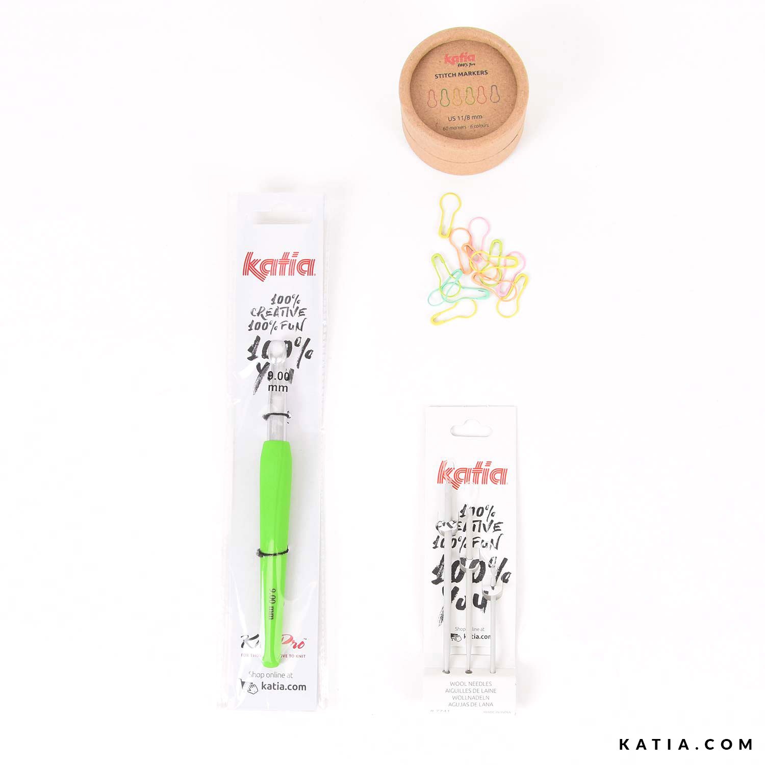 Kit Wow! Gorro bucket de crochet Bop - kit | Katia.com