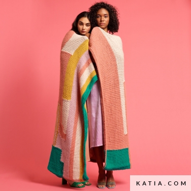 Karma CAL Kit gehaakte deken - kit | Katia.com