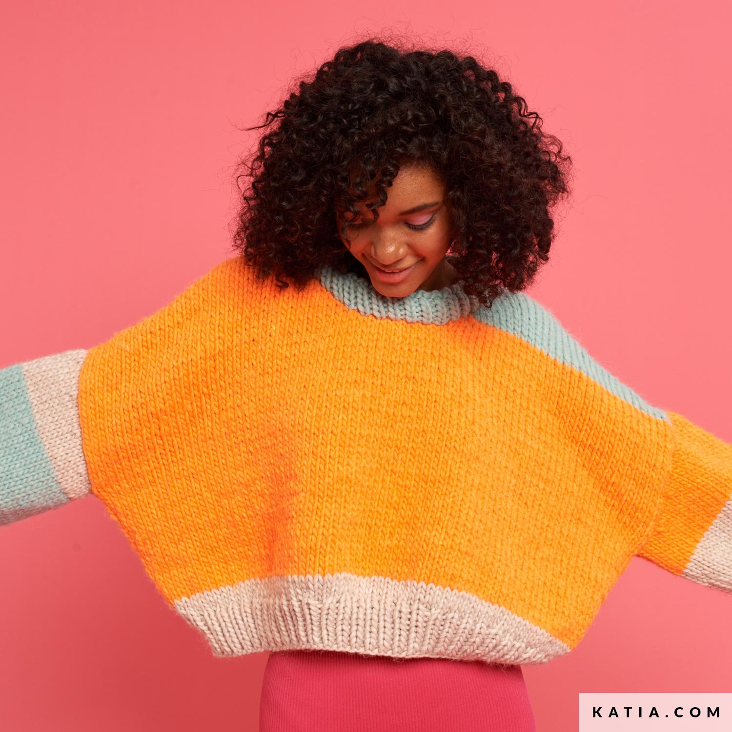 Kit Wow! Pull colorblock Living - kit | Katia.com