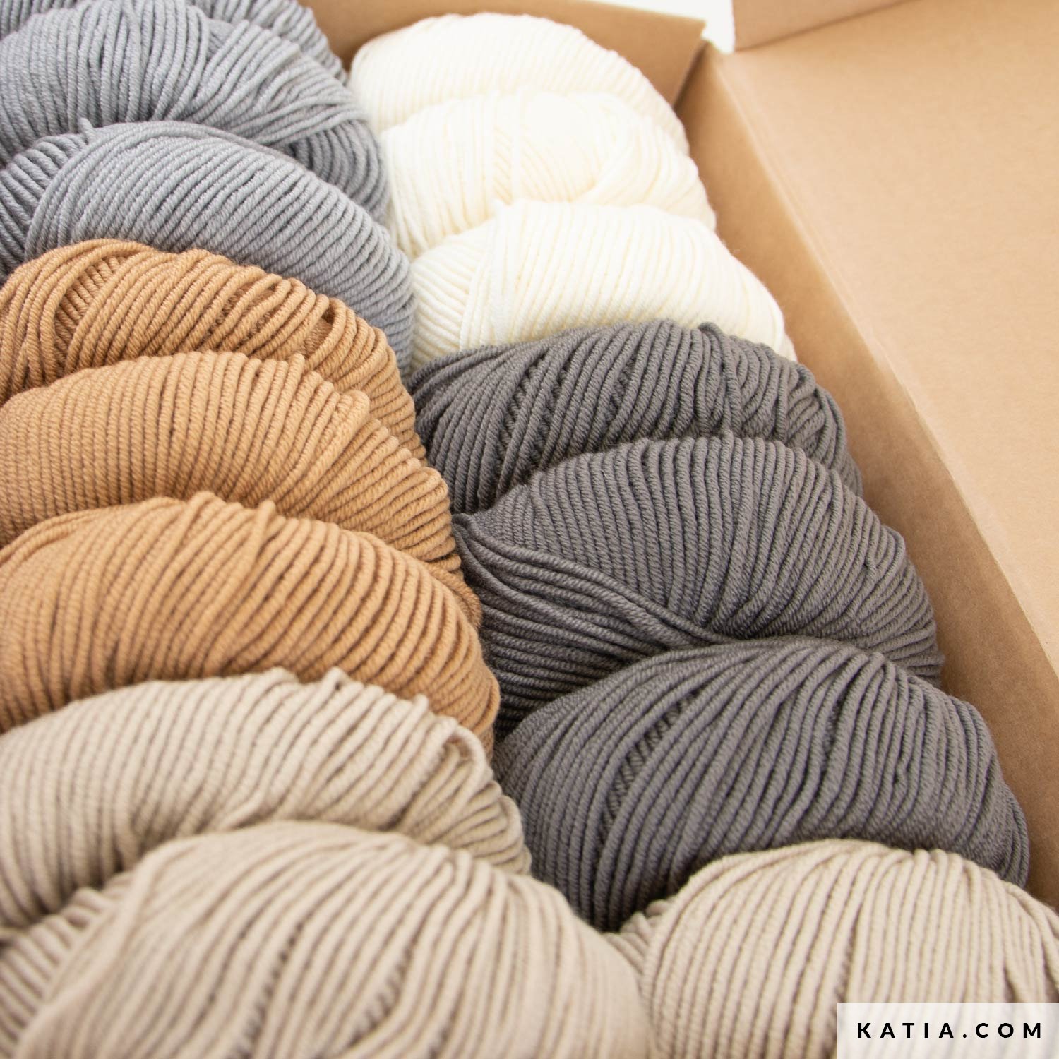 Pack di 15 gomitoli Katia Merino 100% - kit | Katia.com