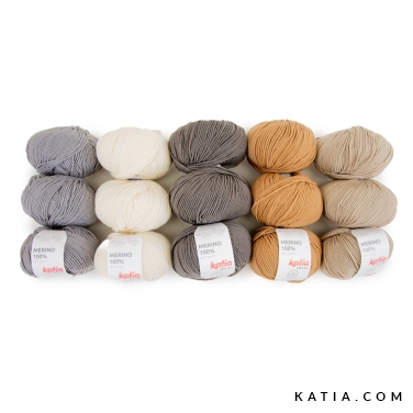 Fair Cotton Granny Pack · Saona Dress by Santa Pazienzia - kit | Katia.com