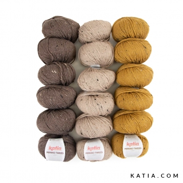 Fair Cotton Granny Pack · Saona Dress by Santa Pazienzia - kit | Katia.com