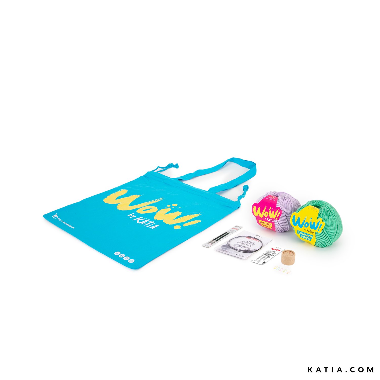 Kit WOW! Pantalón palazzo de ganchillo Maya - kit | Katia.com