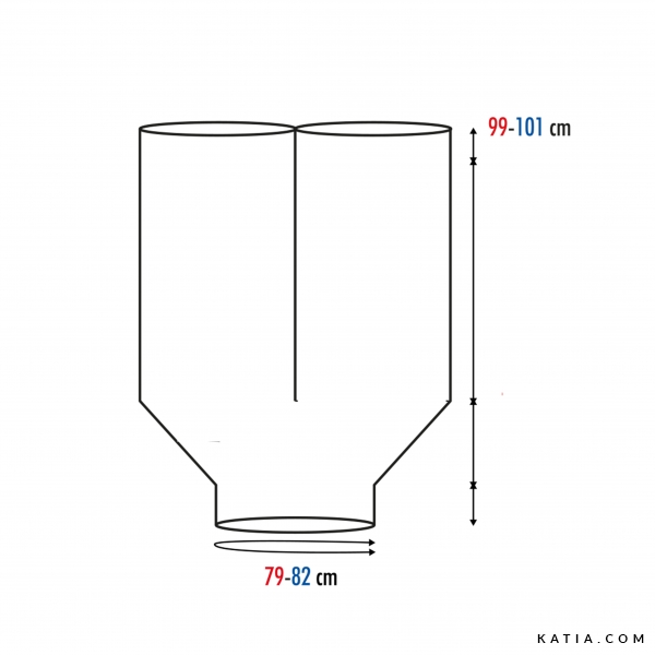 Kit WOW! Pantalone palazzo all'uncinetto Maya - kit | Katia.com