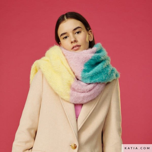 WOW! Kit Maxi Scarf with Katy Fringes - kit | Katia.com