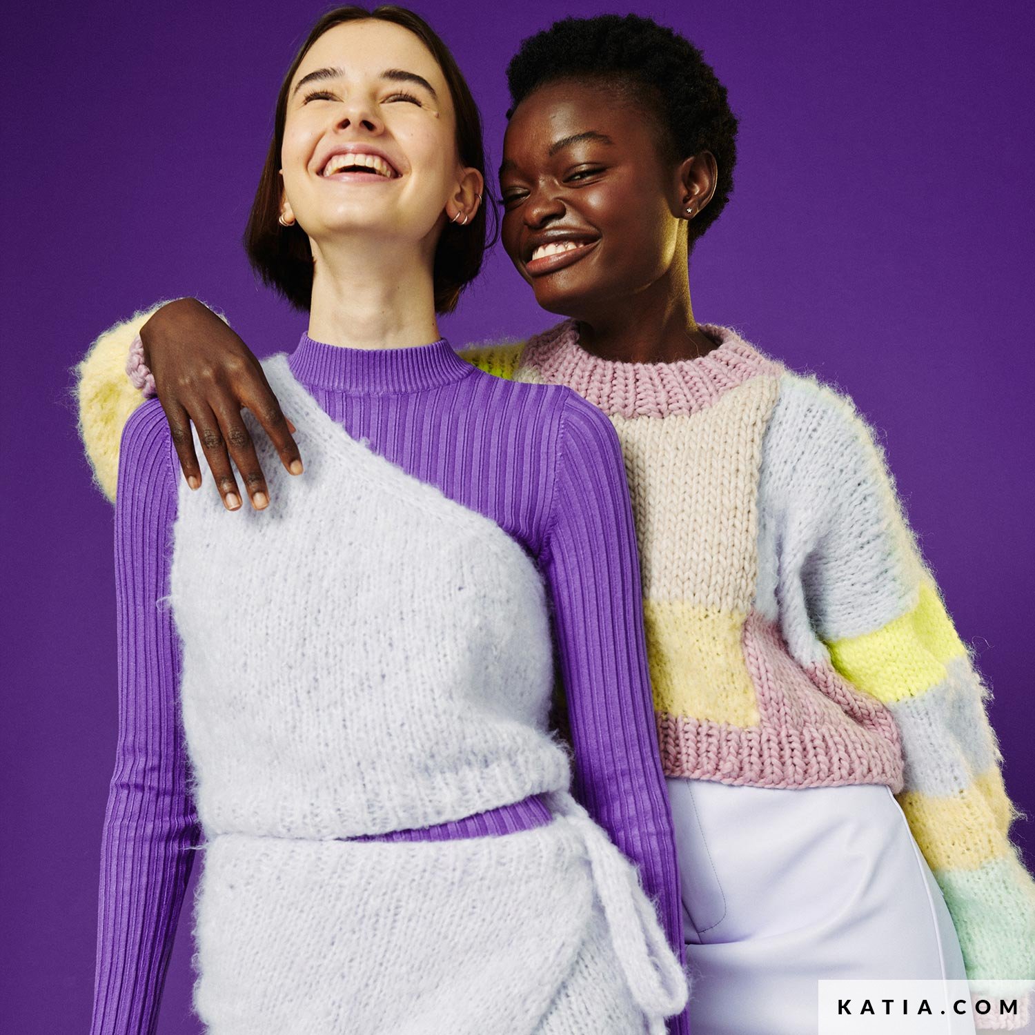 Kit WOW! jupe croisée et haut asymétrique Roxana - kit | Katia.com