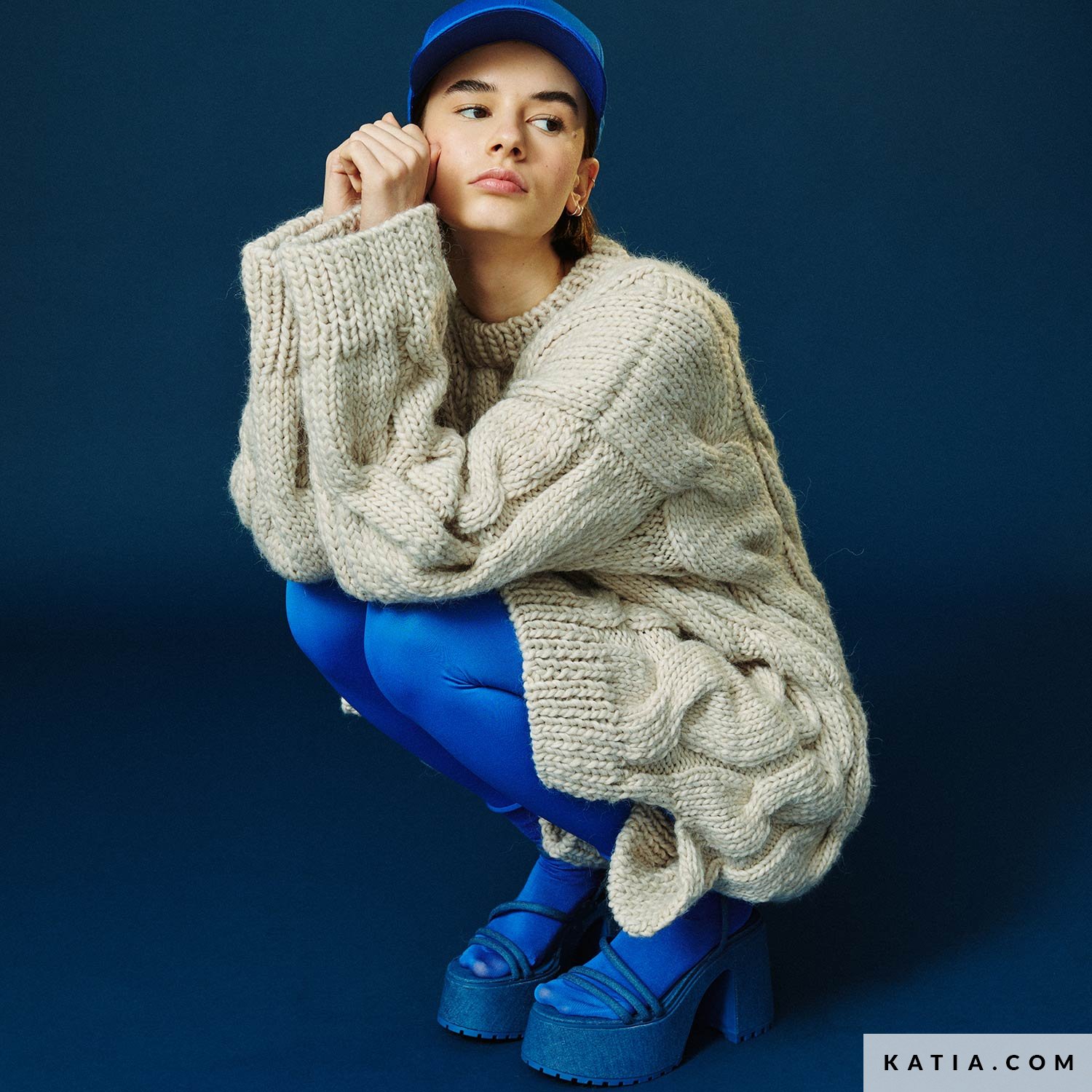 WOW! Kit Braided Knit Dress Alexa - kit | Katia.com