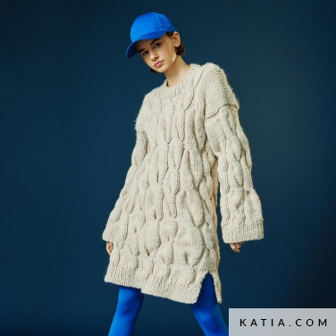 Fair Cotton Granny Pack · Saona Dress by Santa Pazienzia - kit | Katia.com