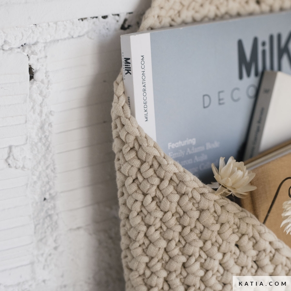 Arezzo magazine rack crochet kit by ByKaterina - kit | Katia.com