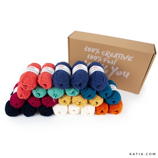 Kit CAL Karma per fare una coperta all'uncinetto - kit | Katia.com