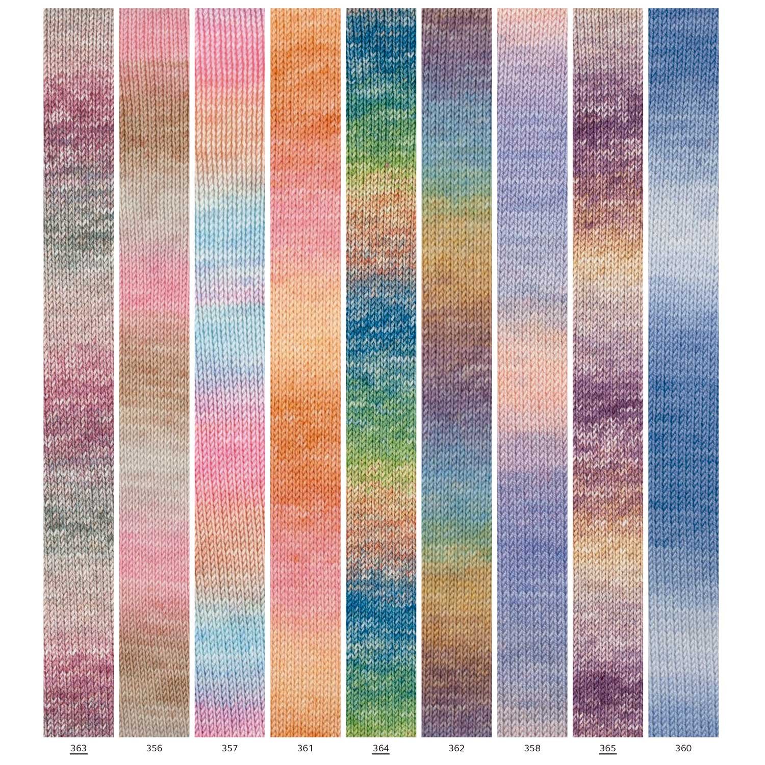 MERINO BABY AQUARELLE - Otoño / Invierno - lanas - estambres | Katia.com