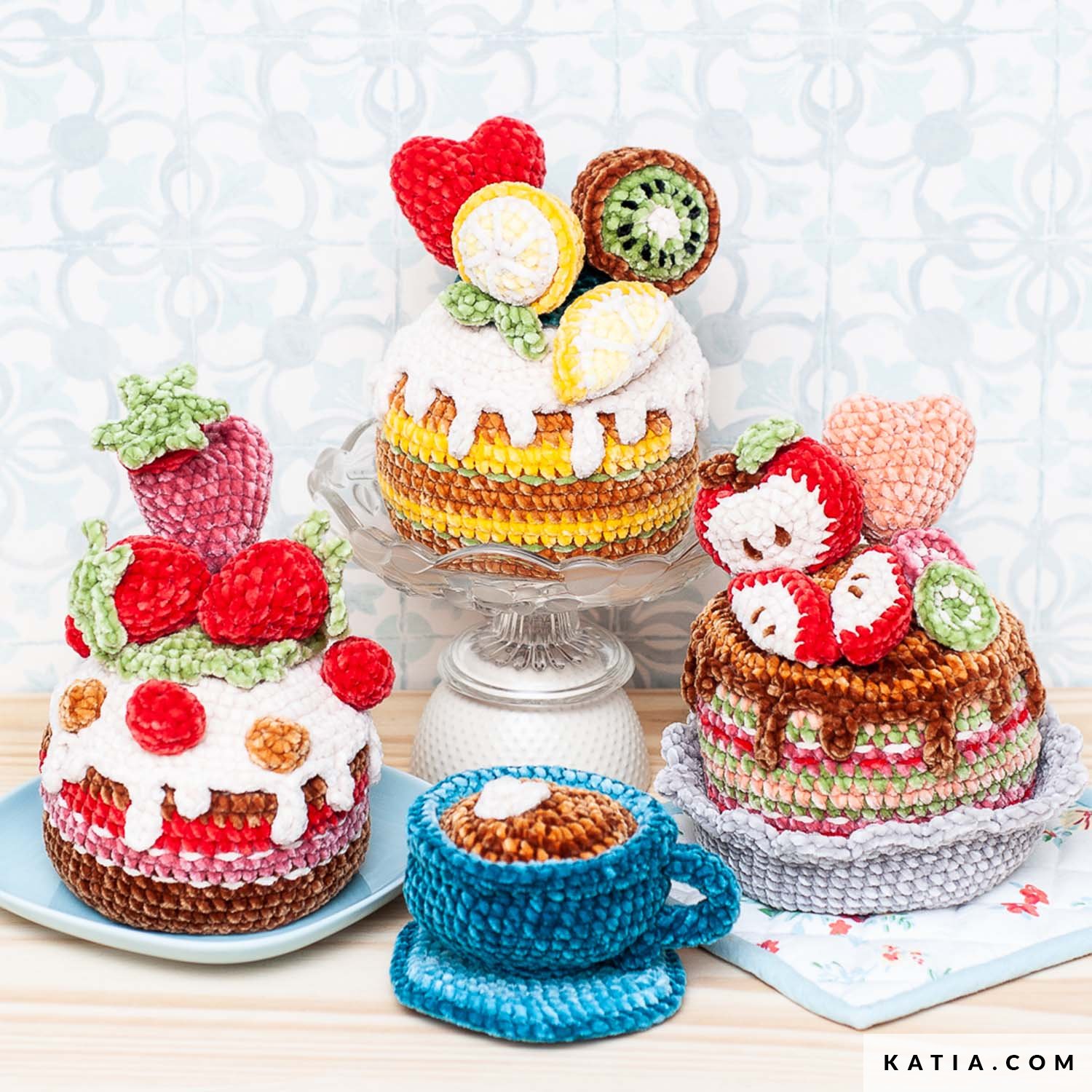Knitted Cake Patterns Eclair Cake PDF Knitting Pattern – Miss Babs