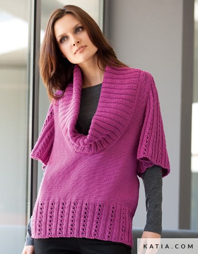 ~Sweter - Kobieta - Jesień / Zima - models & patterns | Katia.com