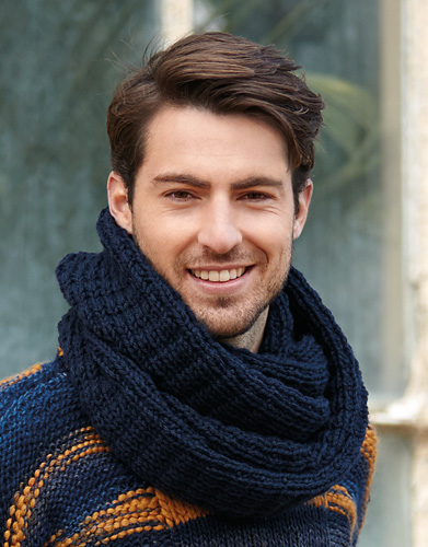 Cowl - Man - Autumn / Winter - models & patterns | Katia.com