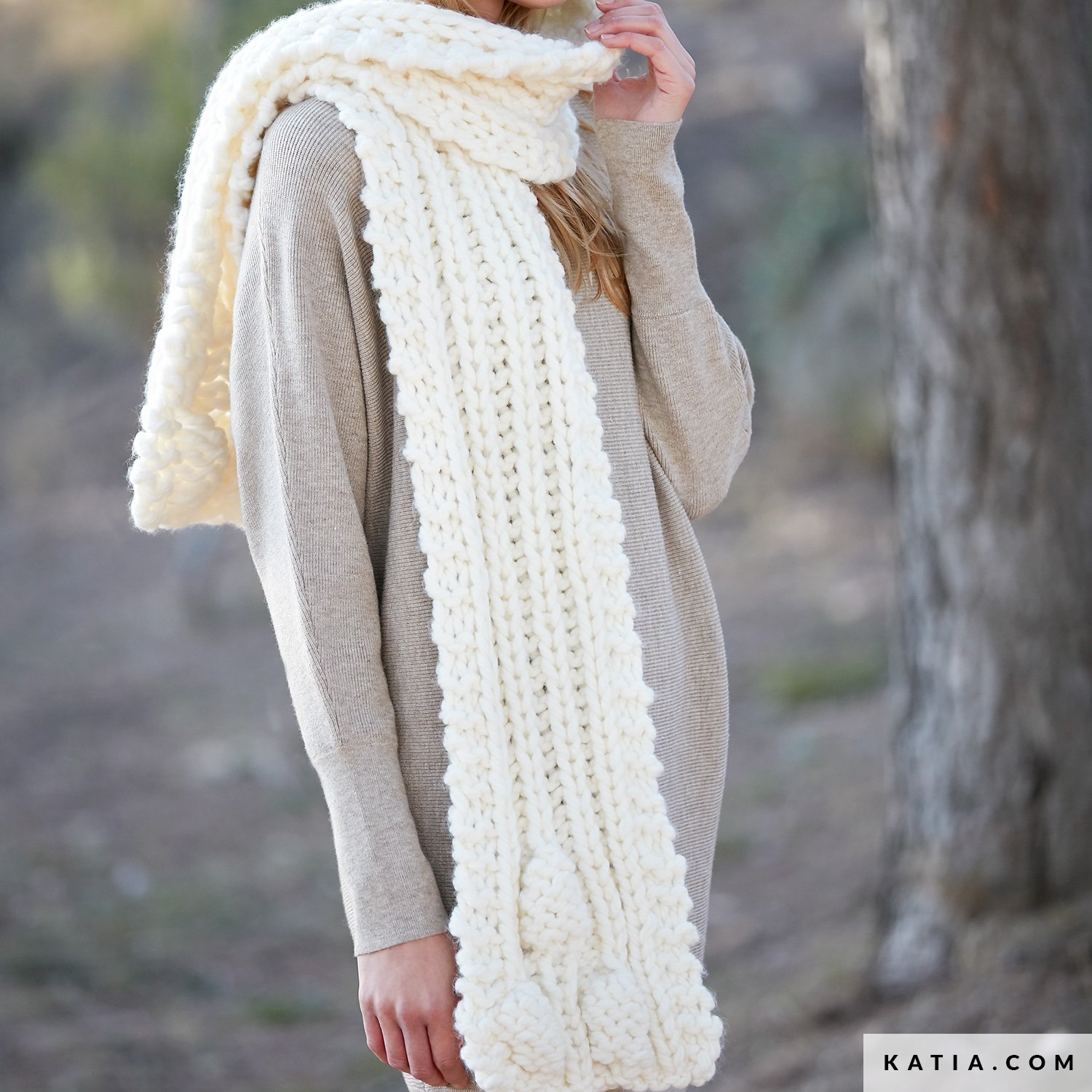 Bufanda - Mujer - Otoño / Invierno - patrones | Katia.com