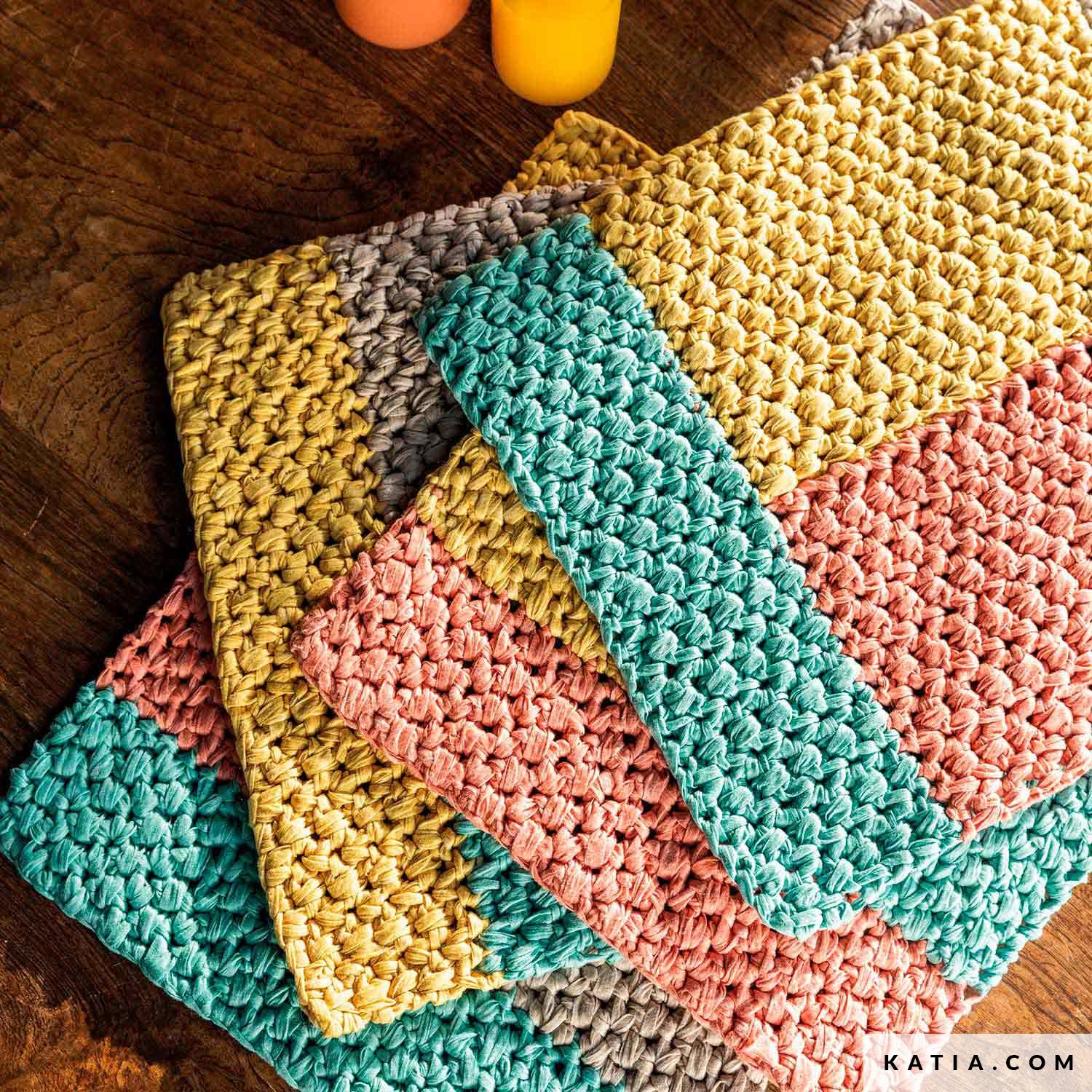 Knit Hot Pad Pattern Bamboo Knit Hot Pad: Knitting Pattern | Ribblr
