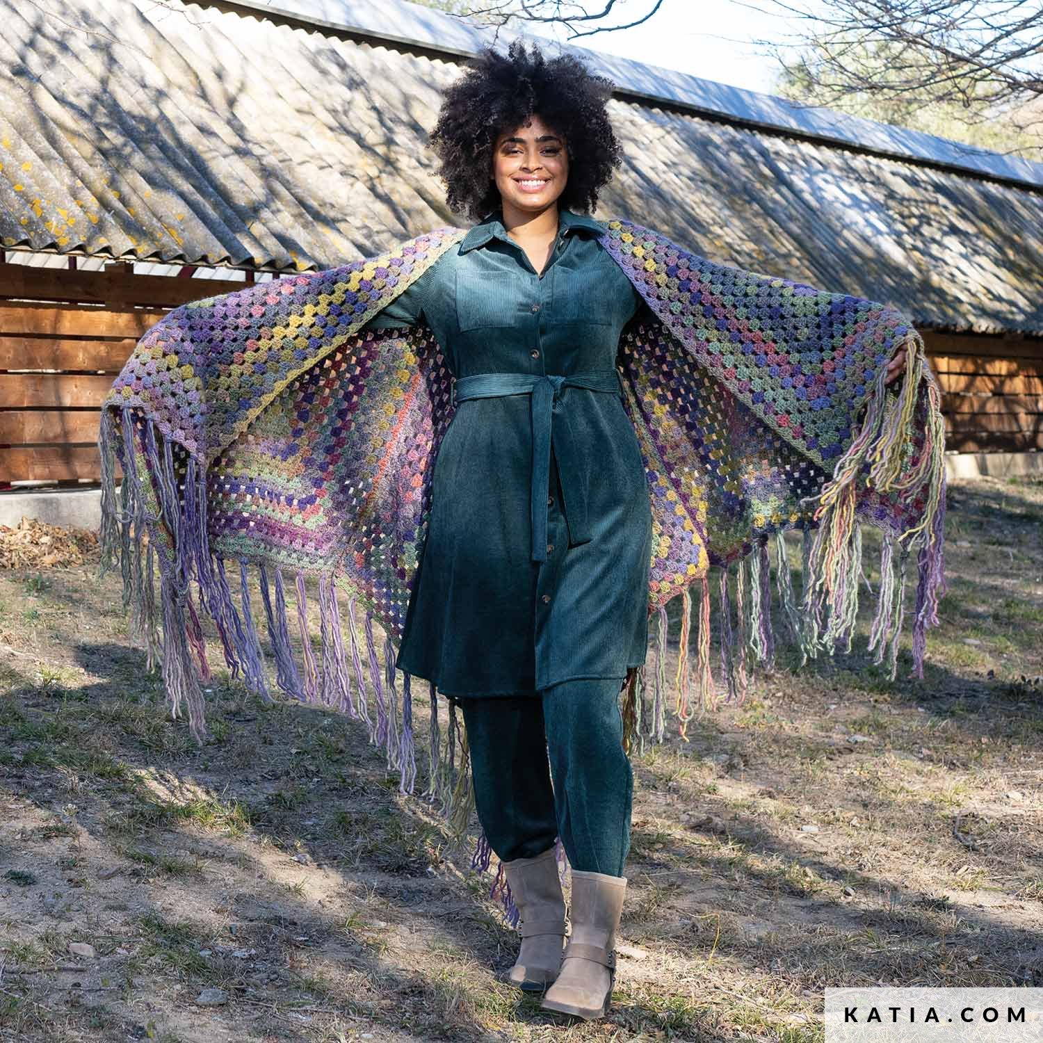 Stola - Damen - Herbst / Winter - Modelle & Anleitungen | Katia.com