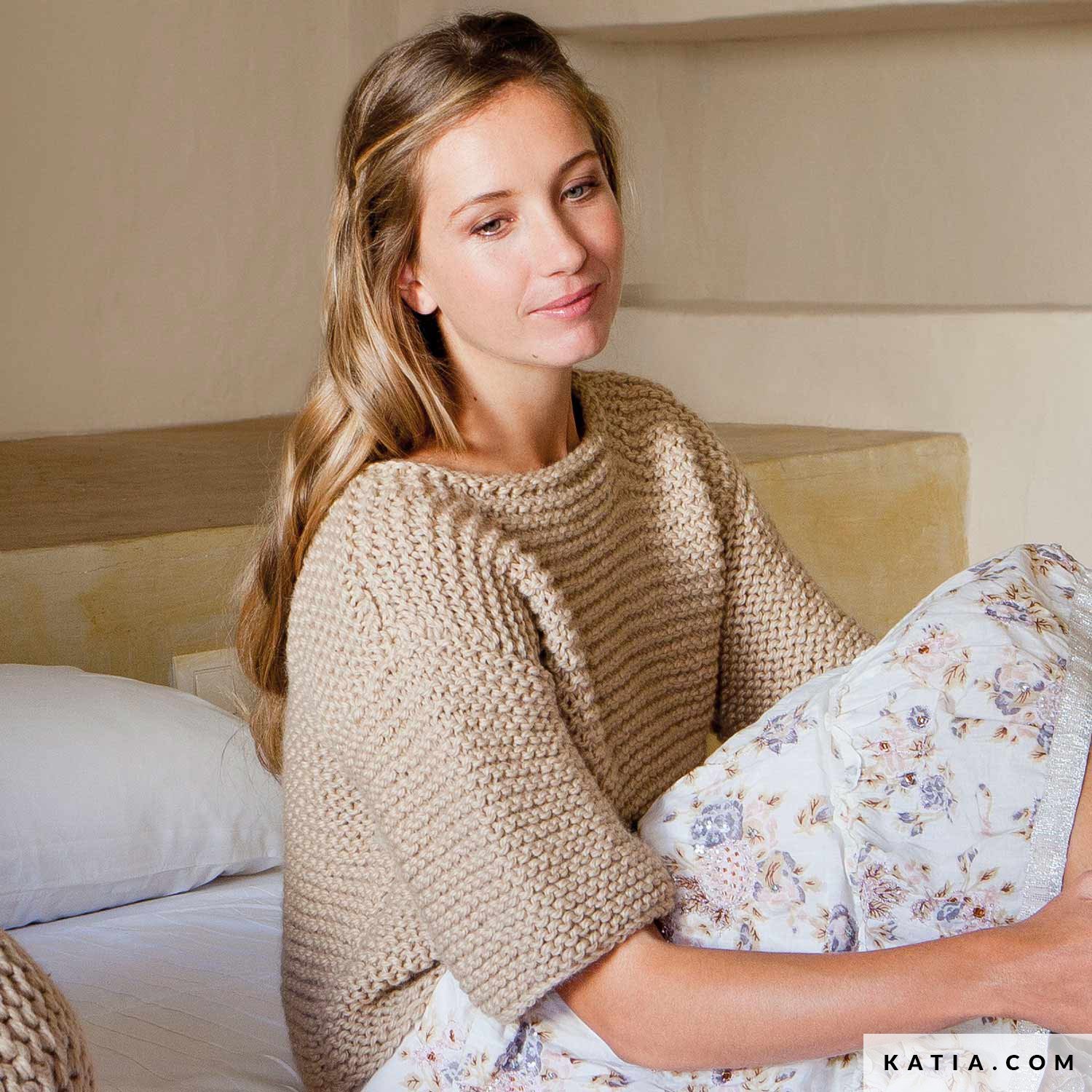 Sweater - Woman - Autumn / Winter - models & patterns | Katia.com