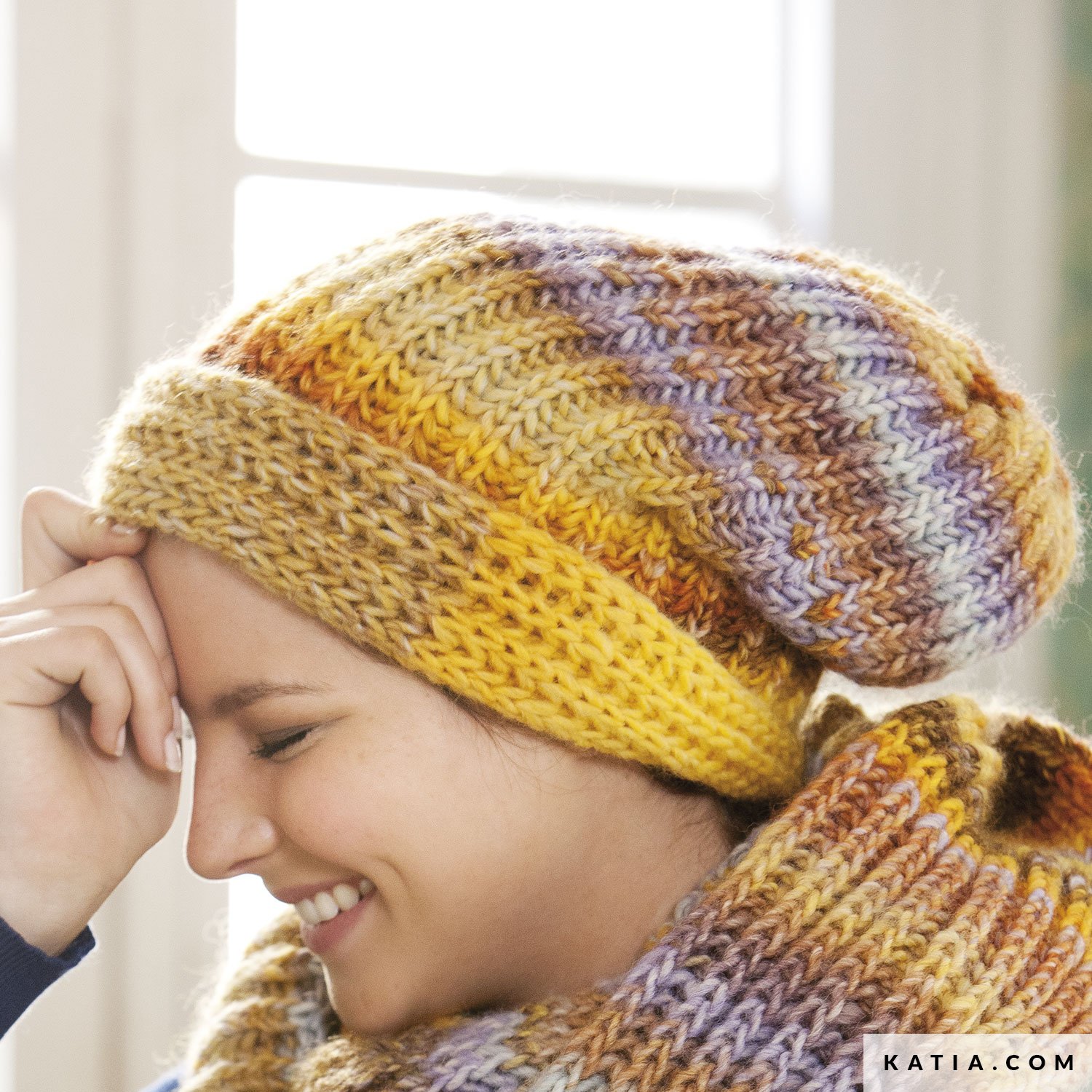 Cap - Woman - Autumn / Winter - models & patterns | Katia.com