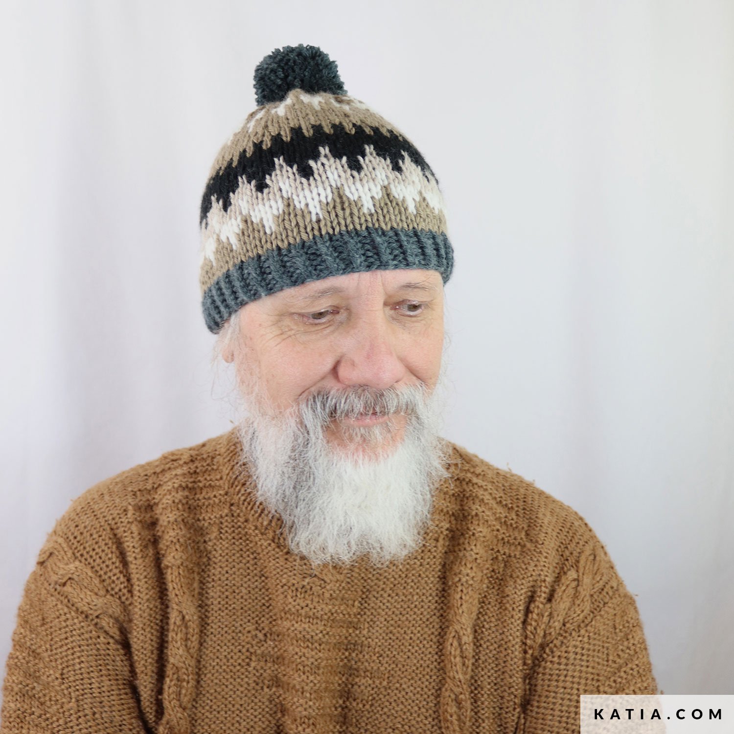 Bonnet - Homme - Automne / Hiver - modèles & patrons | Katia.com