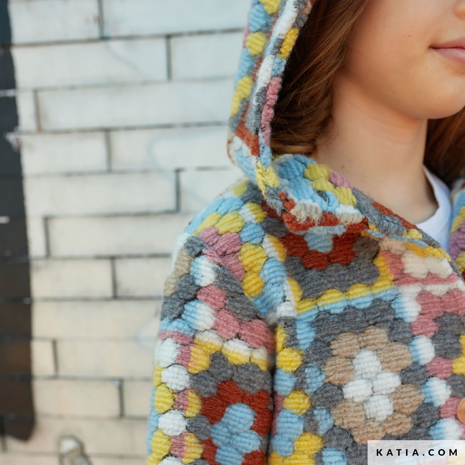 Naaipatroon voor Granny-jas kindermaat | Katia.com