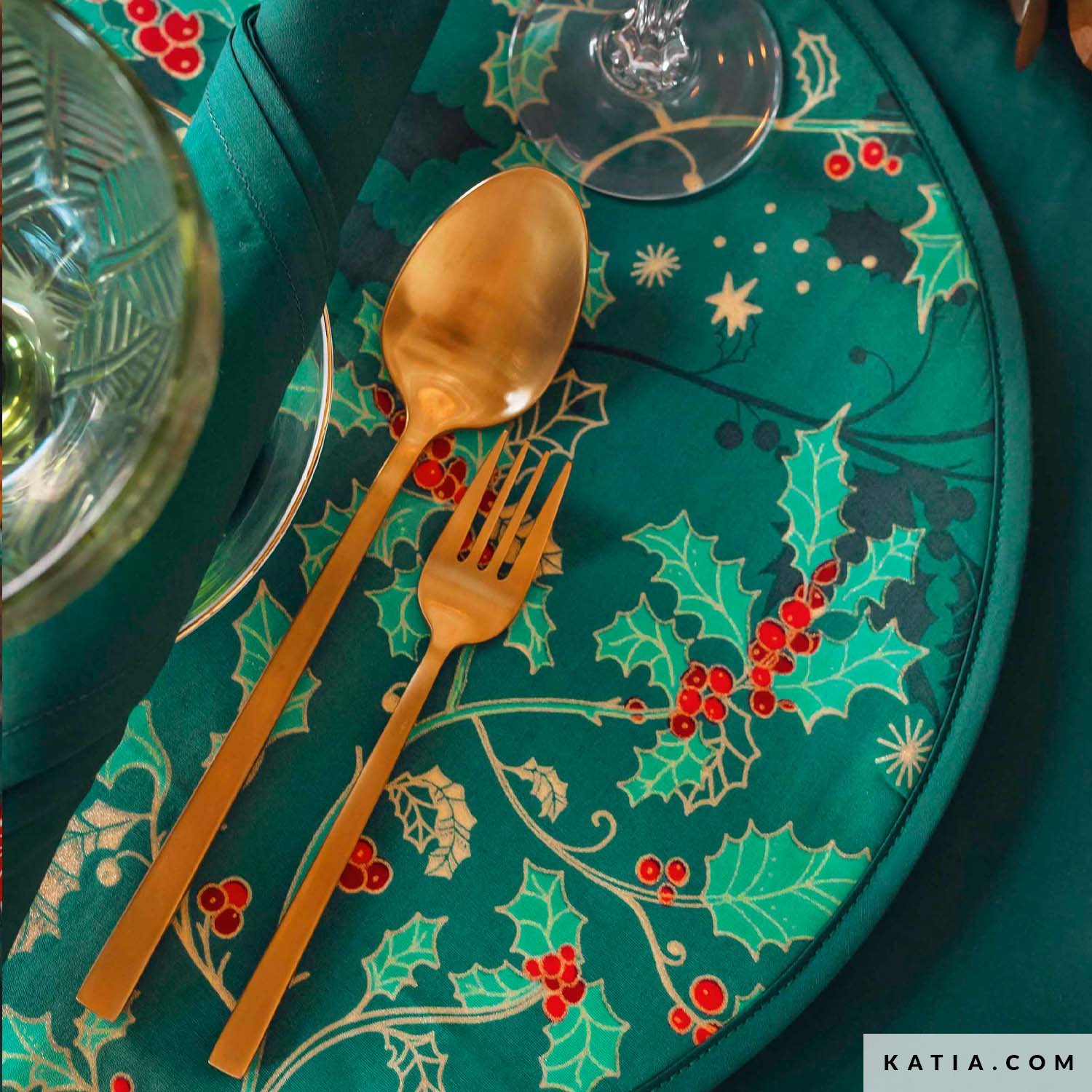 Patron de couture gratuit sets de table individuels | Katia.com