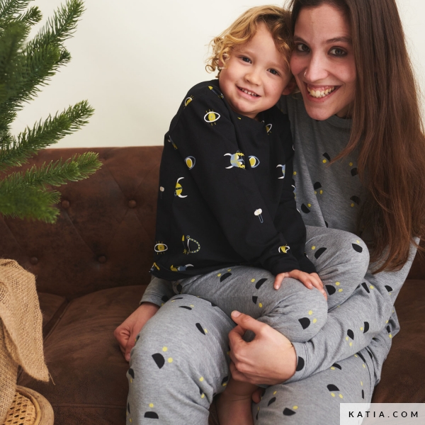 Patrons de couture de pyjamas pour tailles enfant Little | Katia.com