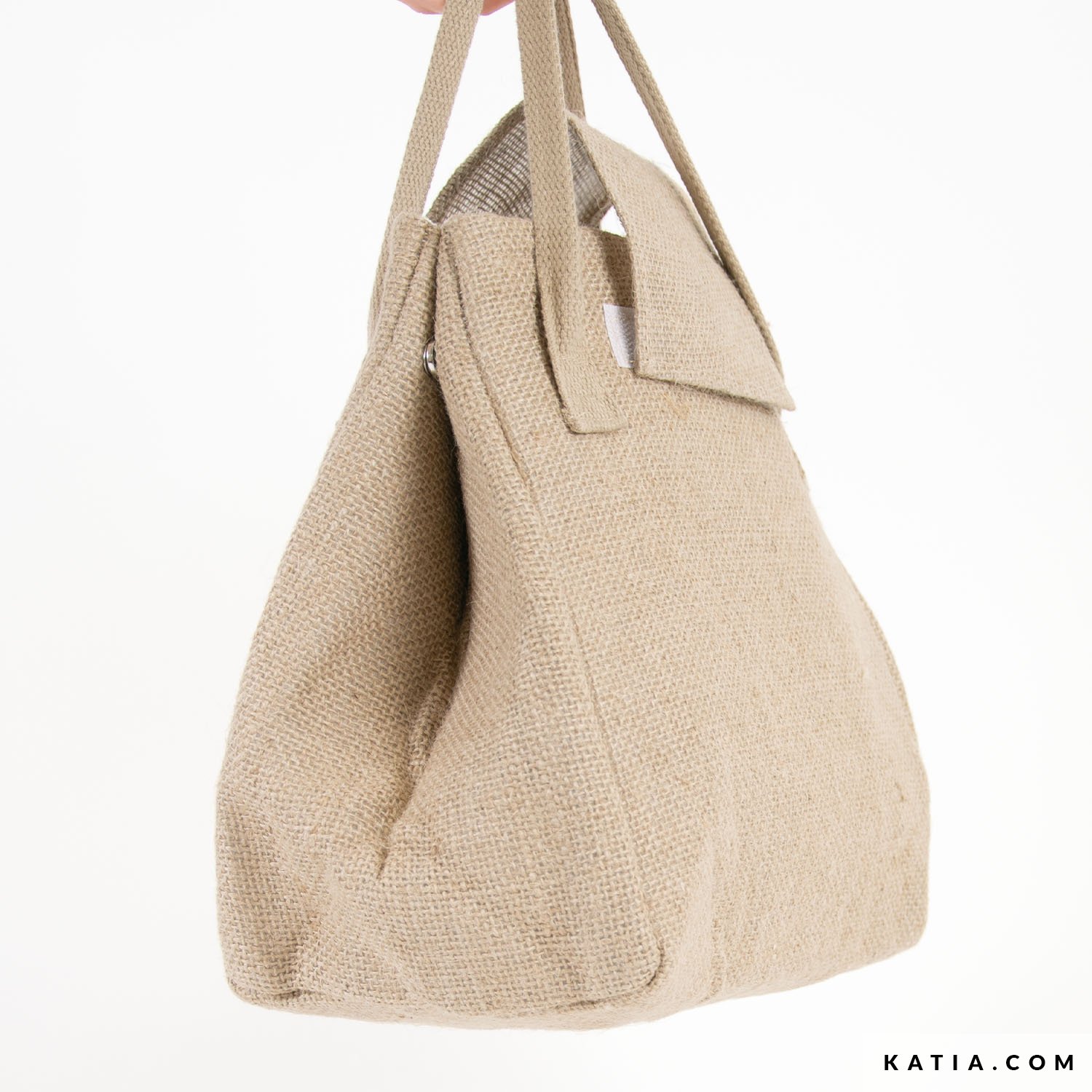 PDF sewing pattern for a waterproof jute cooler bag | Katia.com