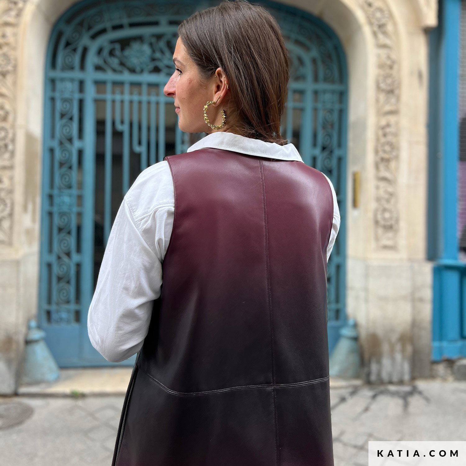Patrón de costura Vestido de mujer tipo pichi | Katia.com