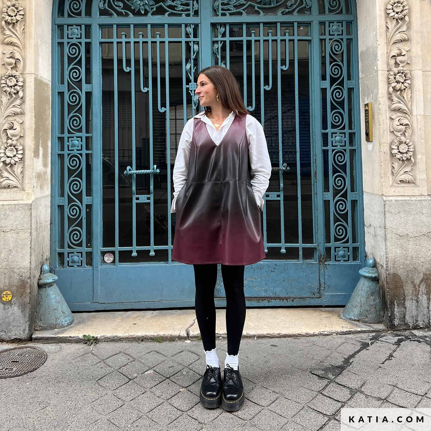 Patron de couture Robe chasuble pour femme | Katia.com