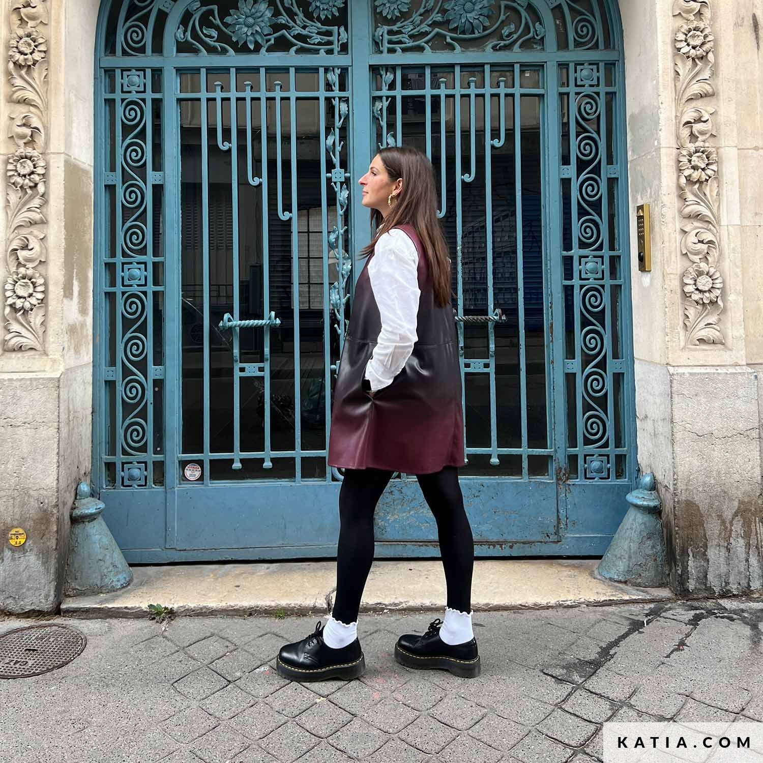 Patron de couture Robe chasuble pour femme | Katia.com