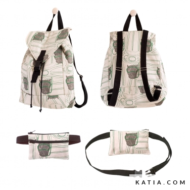 Sewing pattern Bum bag sewing pattern | Katia.com