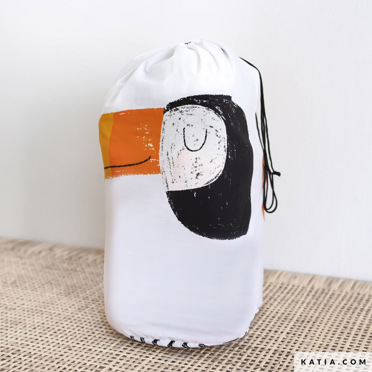 Sewing pattern Fabric animal figure skittle set | Katia.com