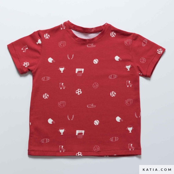 Kid's basic short sleeve T-shirt | Katia.com